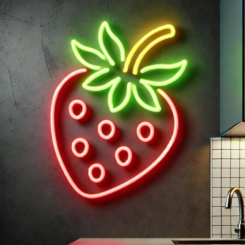 Strawberry Shape - Etsy