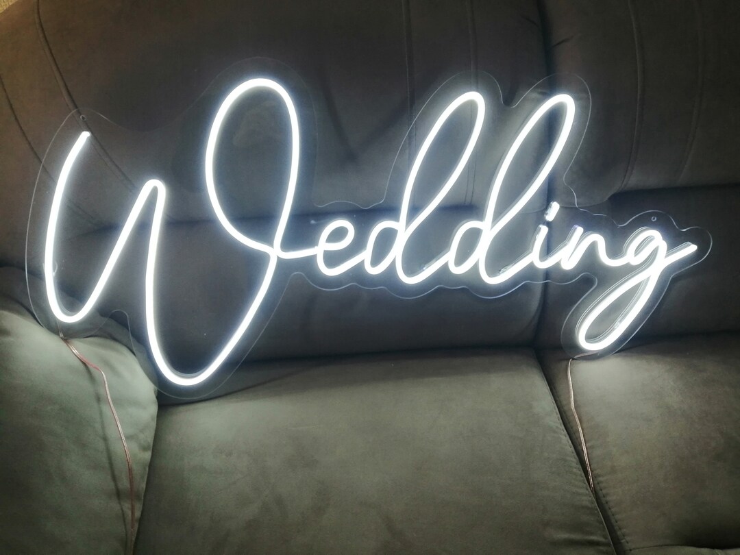 Neon Sign for Wedding Wedding Neon Sign Custom Neon Sign - Etsy