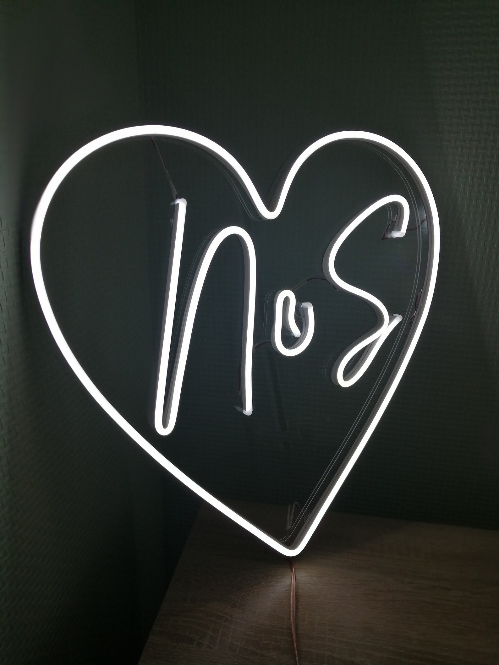 Custom Initials Neon Sign LED Neon Sign Wedding Neon Sign | Etsy UK