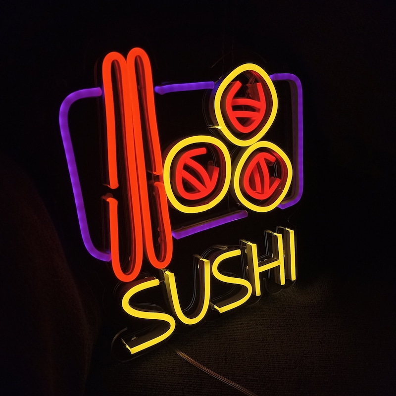 Sushi Neon Sign - Etsy
