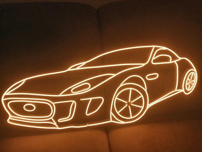 Car Neon Sign, Led Neon Sign, Custom Neon Signs, Sport Car Neon Sign ...