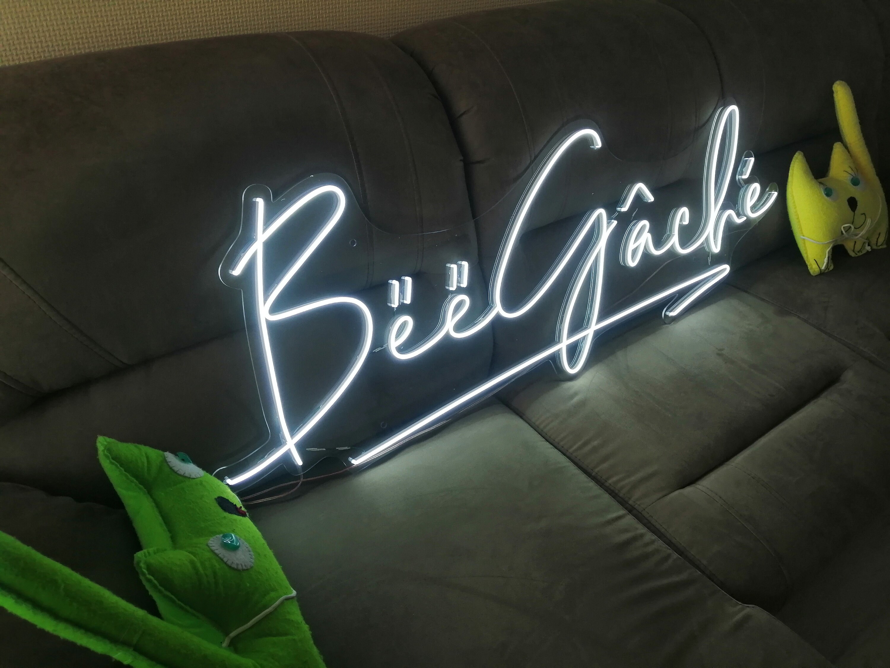 Neon Name Sign Custom Name Neon Sign Wedding Neon Sign - Etsy