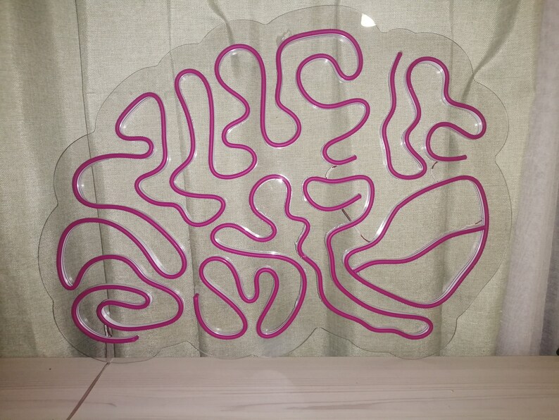 Human Brain LED Light Neon Sign Lamp Decor for Wall - Etsy