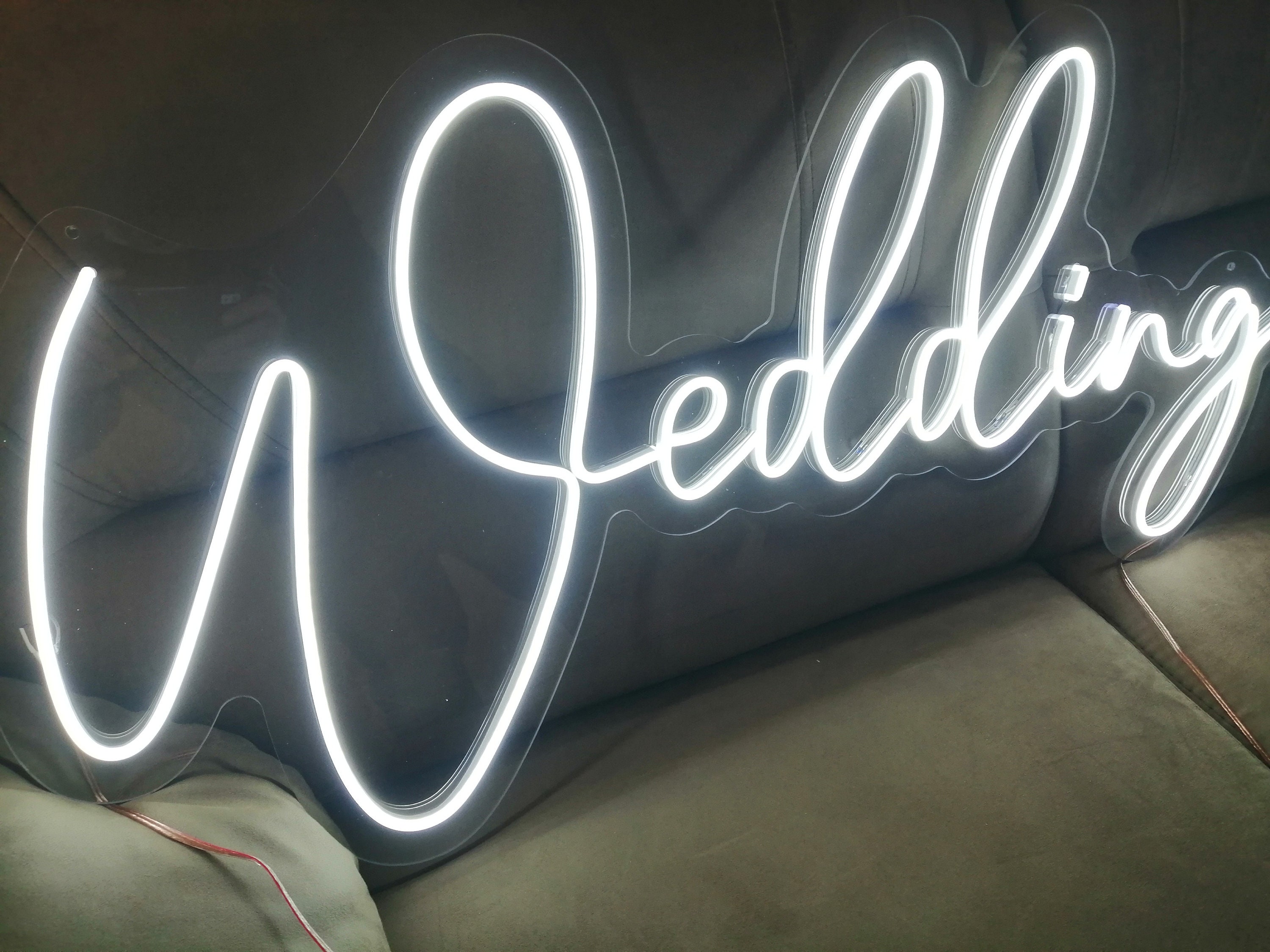 Neon Sign for Wedding Wedding Neon Sign Custom Neon Sign - Etsy