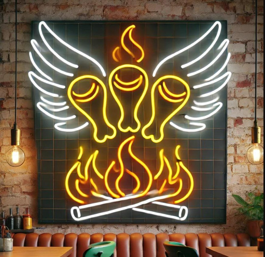 Hot Chicken Neon Sign, Chicken Led Light, Chicken Restaurant Neon Sign ...
