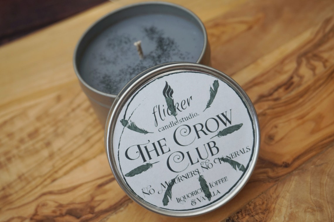 The Crow Club | Six of Crows Soy Wax Candle - Etsy