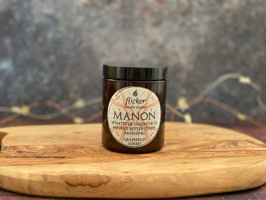 Manon | Officially Throne of Glass Sarah J Maas Soy Wax Candle - Etsy