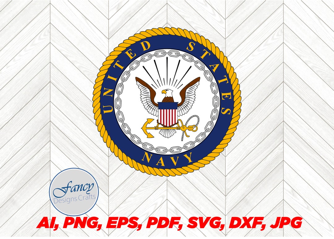 U.S. Navy Vector, Ai, Png, Pdf, Jpg and Other Formats - Etsy