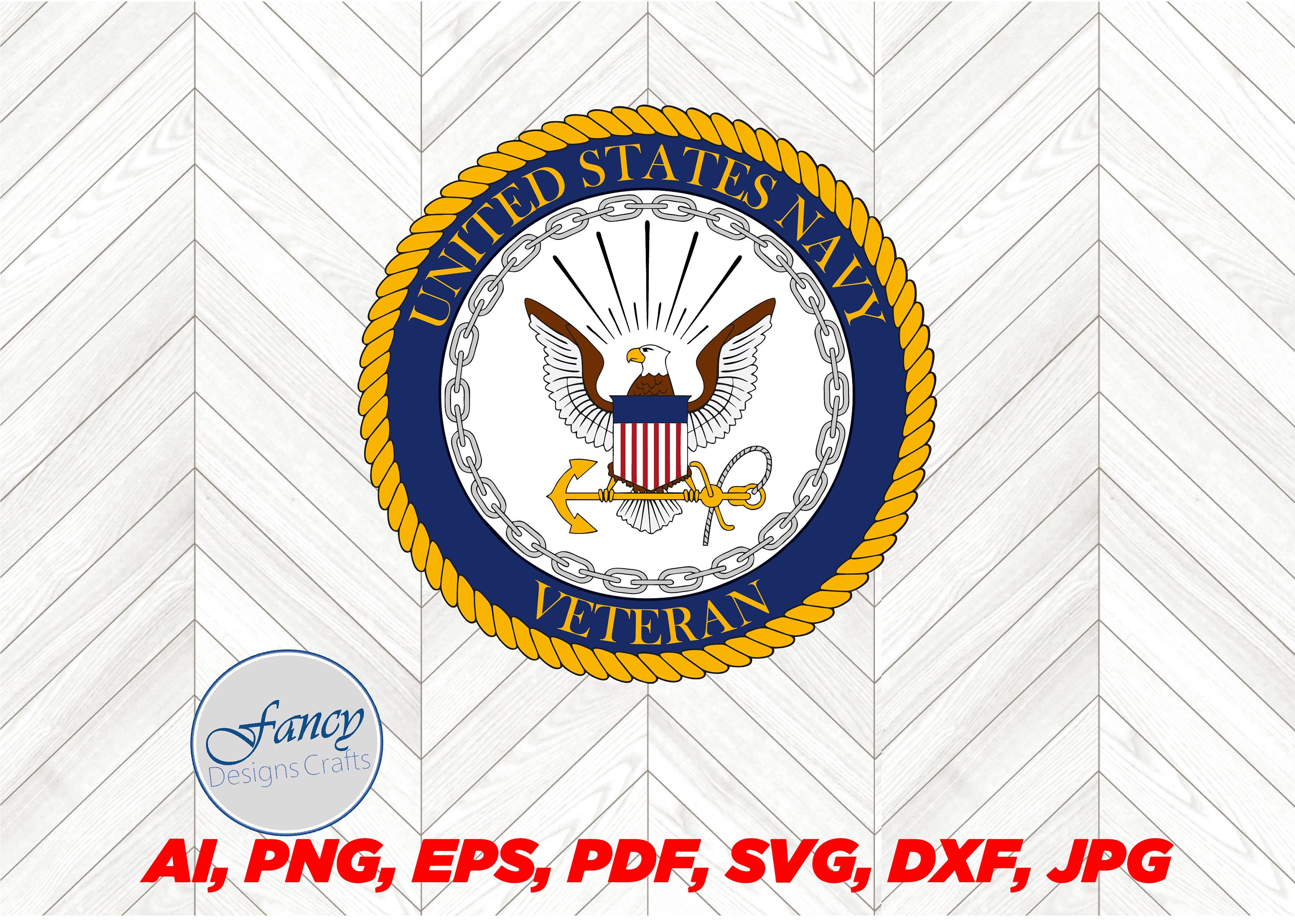 U.S. Navy Veteran Vector, Ai, Png, Pdf, Jpg and Other Formats - Etsy