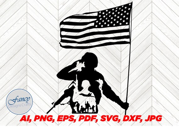 US Soldier SVG American Troops United States Military Svg - Etsy