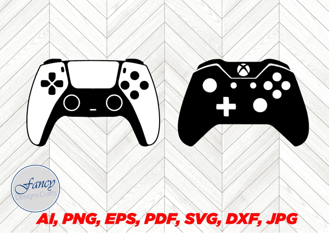 CONTROLLER GAMING Svg, XBOX One Svg, Ps5 Svg, Gamer Svg, Vector, Ai ...