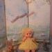 Hand-painted Three Panel Doll Screen Small Doll Accessory - Etsy