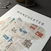 Music of Manchester - 30 Iconic Music Venues of Manchester. A3 ...