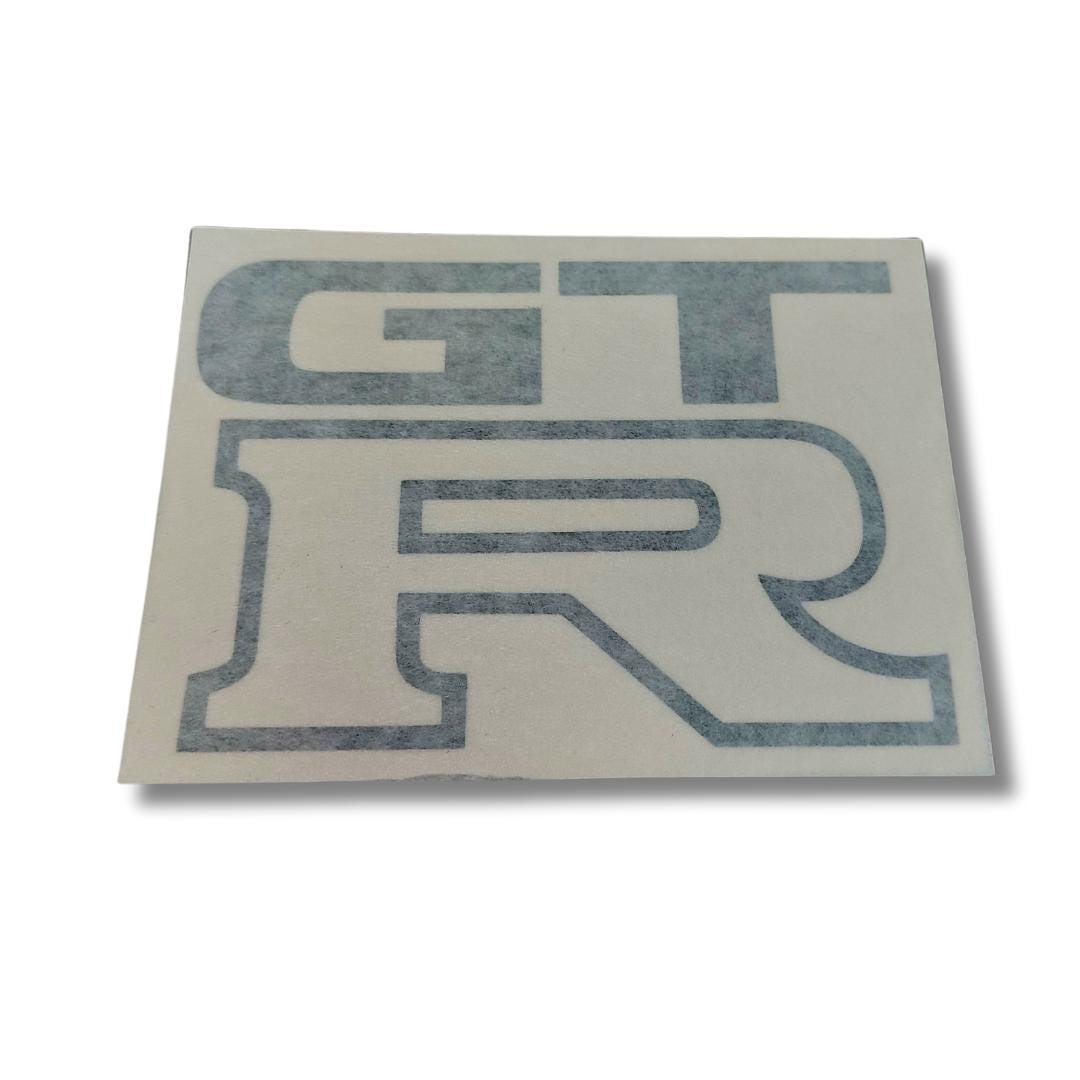 GT-R | Adhesive Vinyl Decal Sticker for Automotive Vehicle, Automobile ...