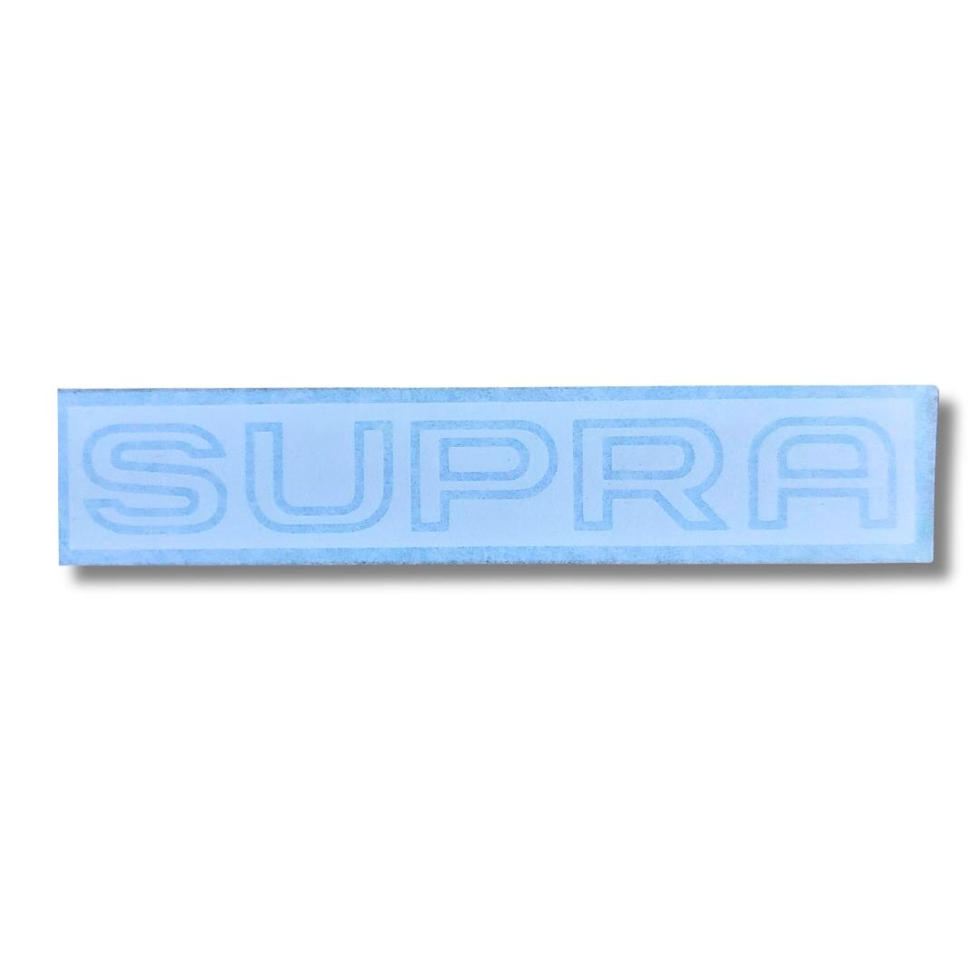 SUPRA | Adhesive Vinyl Decal Sticker for Automotive Vehicle, Automobile ...
