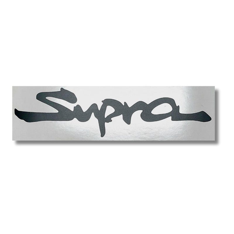 Supra Window Sticker - Etsy