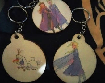 Decoupage Keychain - Etsy