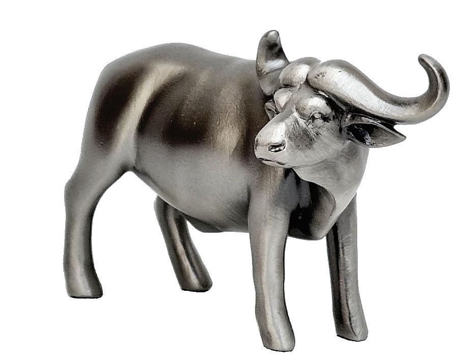 Buffalo Pewter Sculpture - Etsy