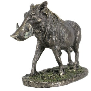 Warthog Walking Sculpture Decor - Etsy