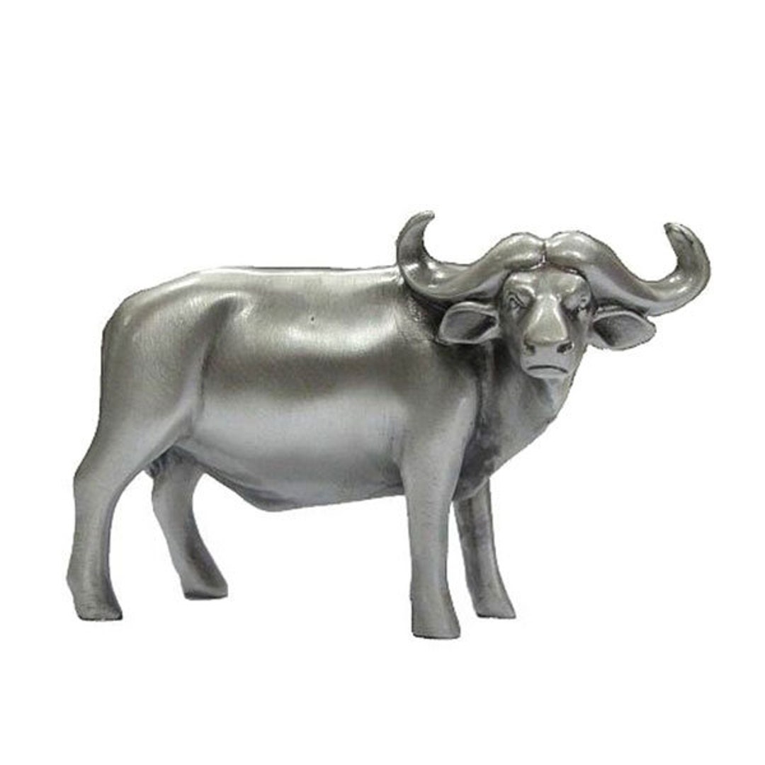Buffalo Pewter Sculpture - Etsy