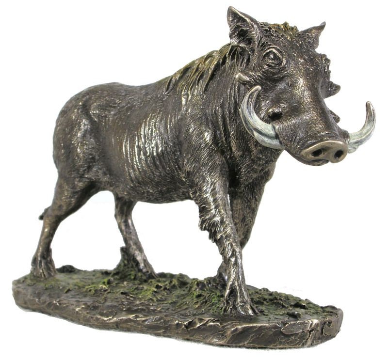 Warthog Walking Sculpture Decor - Etsy