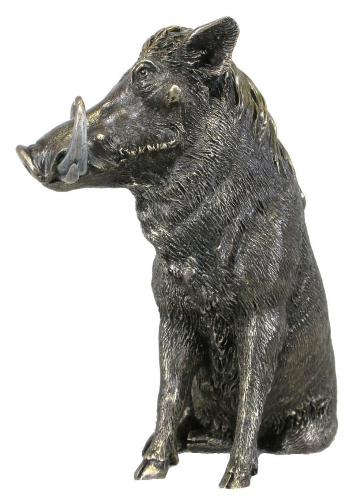 Warthog Sitting Sculpture Decor - Etsy