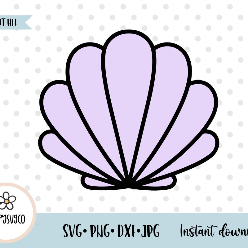 Shell Svg - Etsy