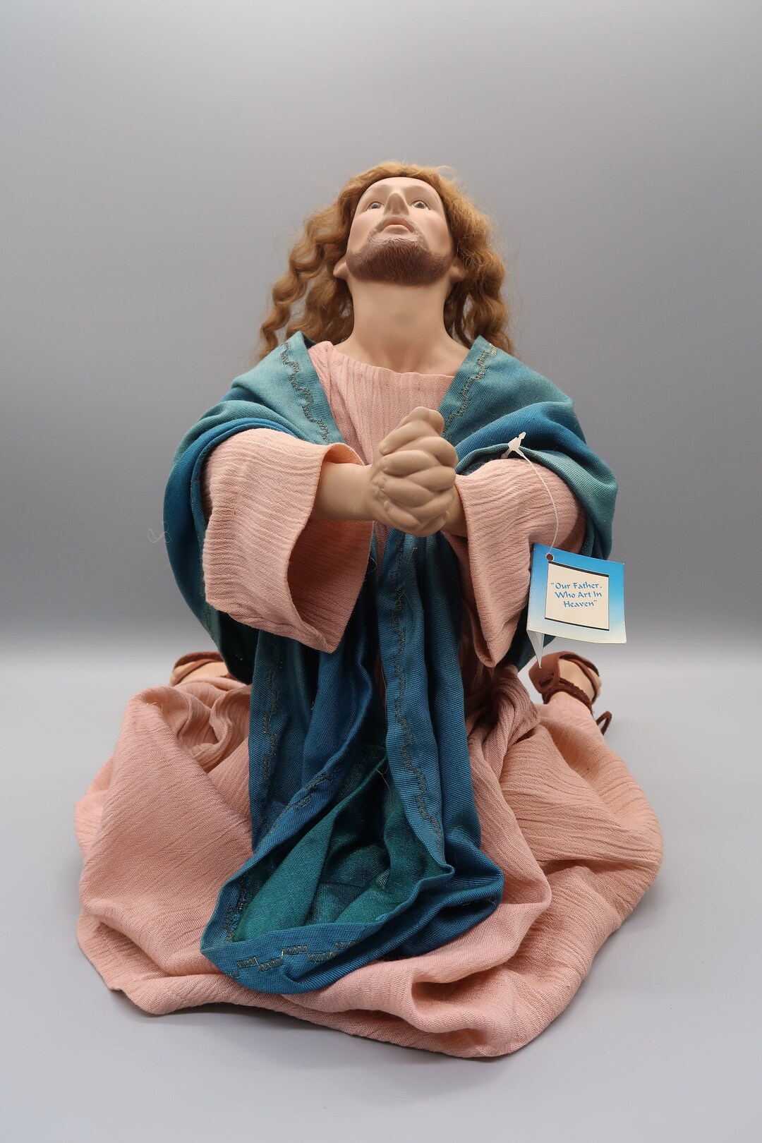 Rare Hand Painted Jesus Christ Porcelain Doll Titus Tomesco Collection ...