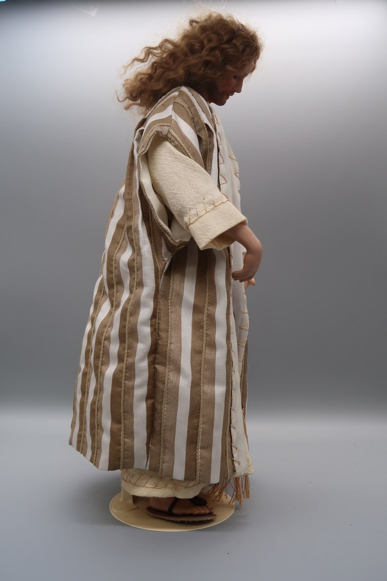 Rare Hand Painted Jesus Christ Porcelain Doll Collectible Religious ...