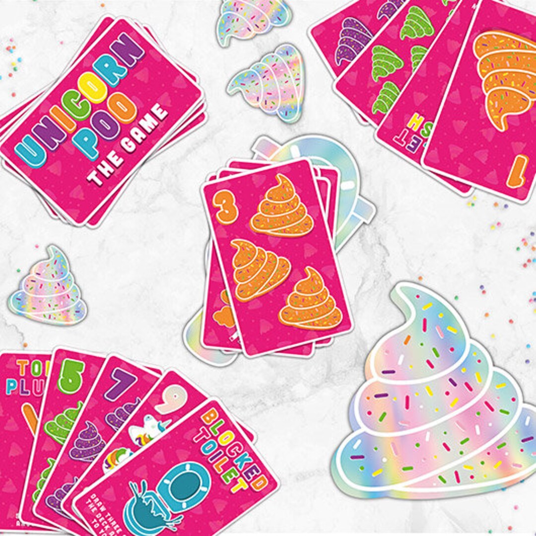 Unicorn Poo Game - Etsy