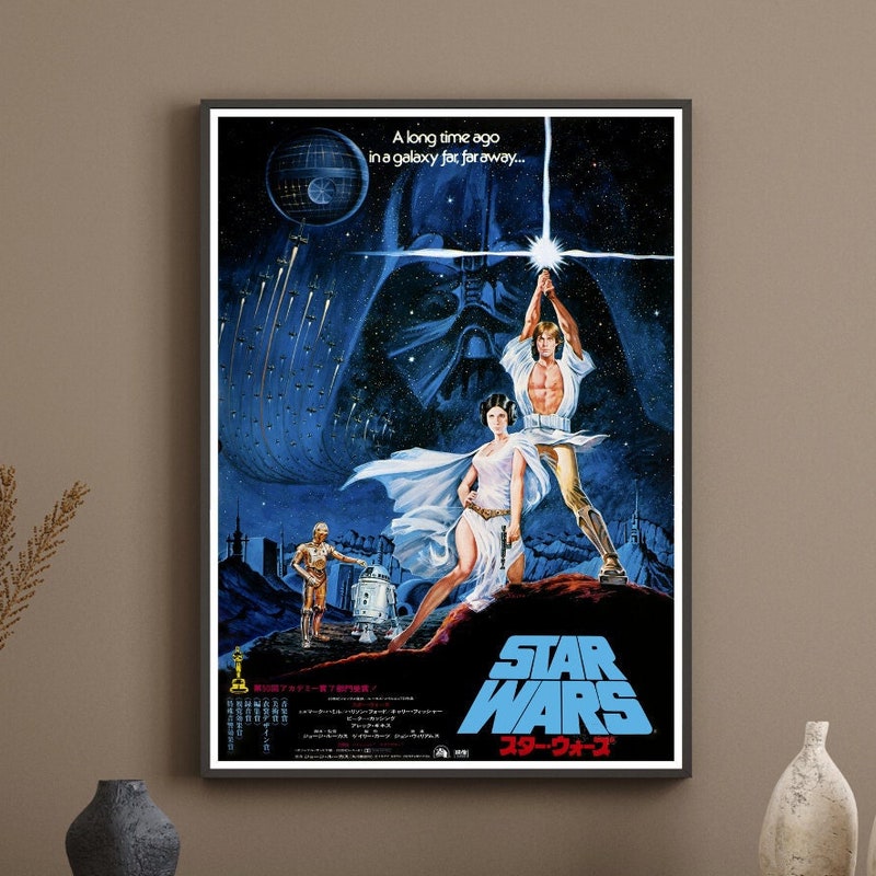 Starwars a New Hope Poster - Etsy