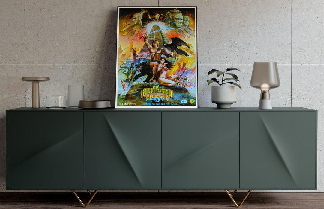 The Beastmaster (1982) Thai Version | Vintage Movie Poster | Asian Wall ...