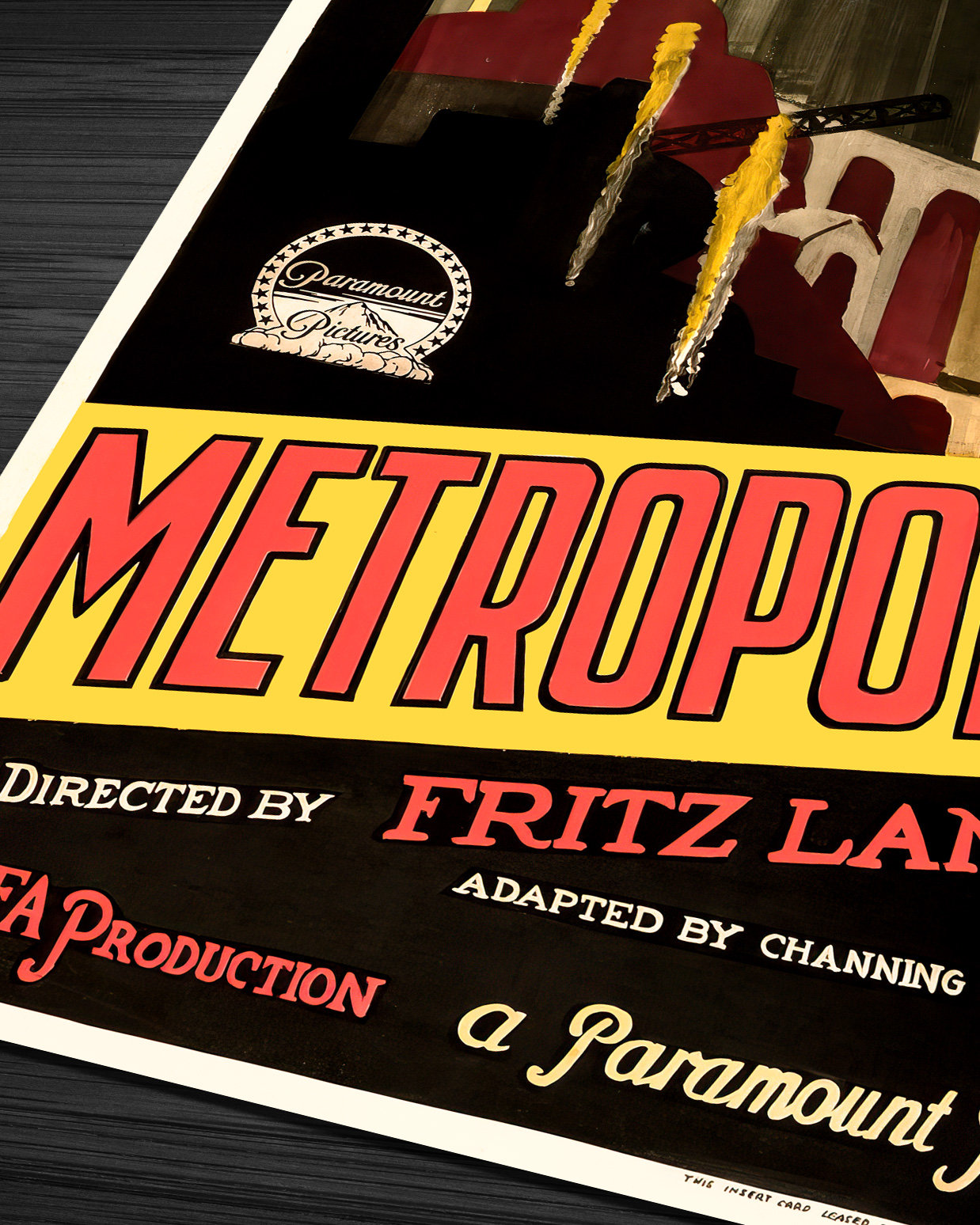 Metropolis 1927 Insert Movie Poster, Step Into the Dystopian Future - Etsy