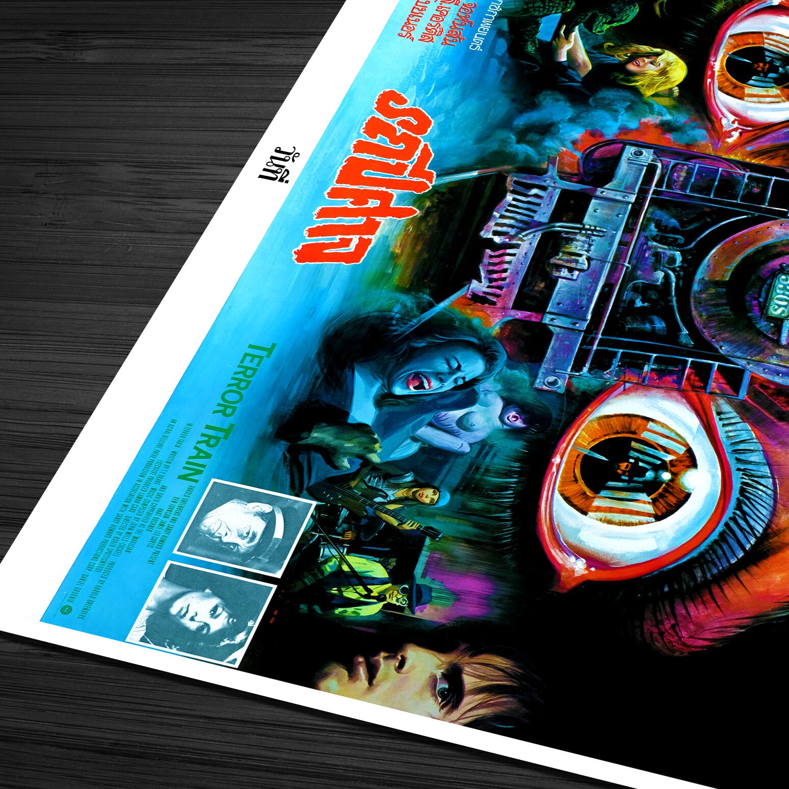 Terror Train 1980 Thai Version Vintage Movie Poster - Etsy