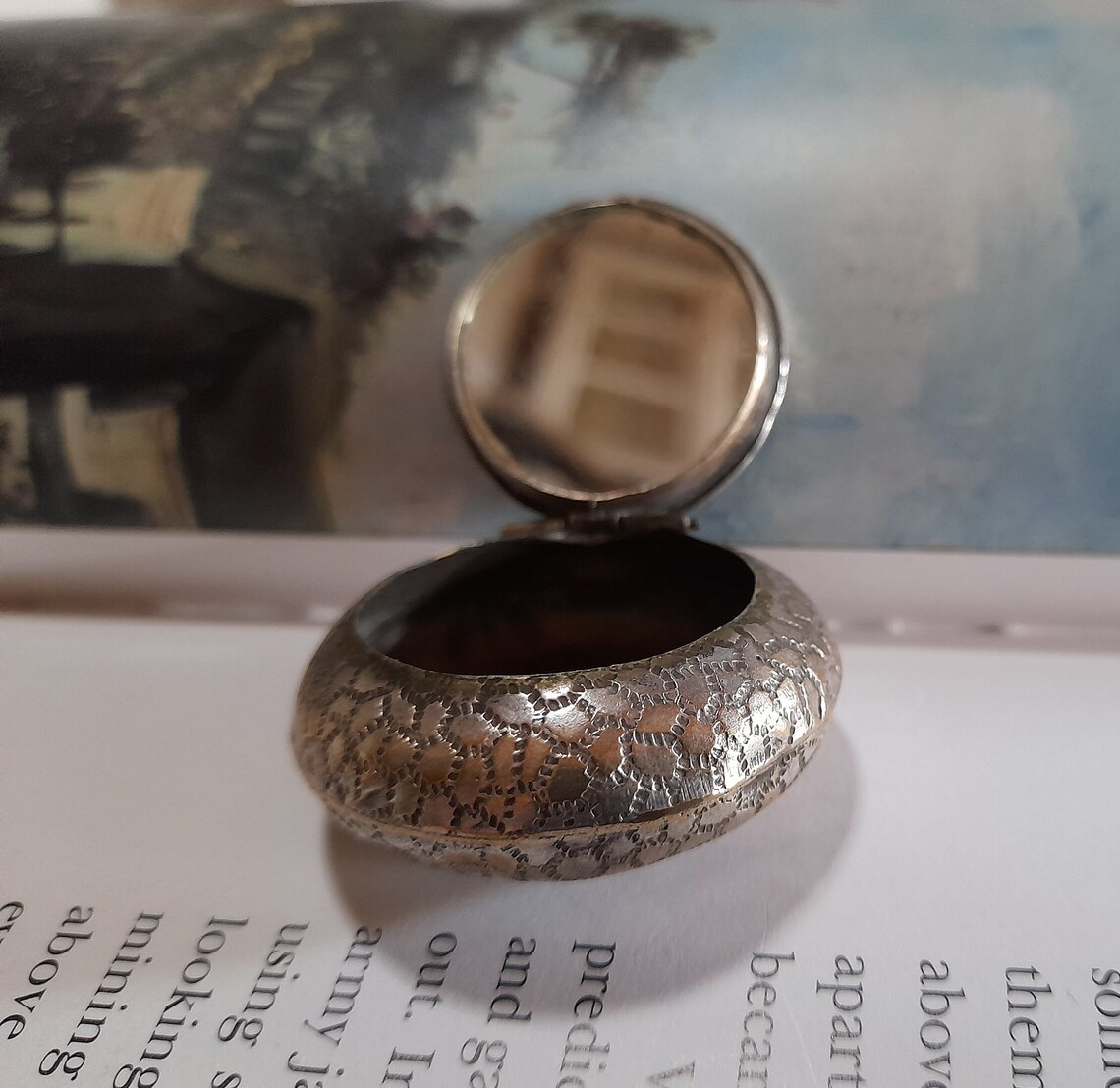 Stunning, Rare Vintage Art Nouveau Pill Box, Collectable - Etsy