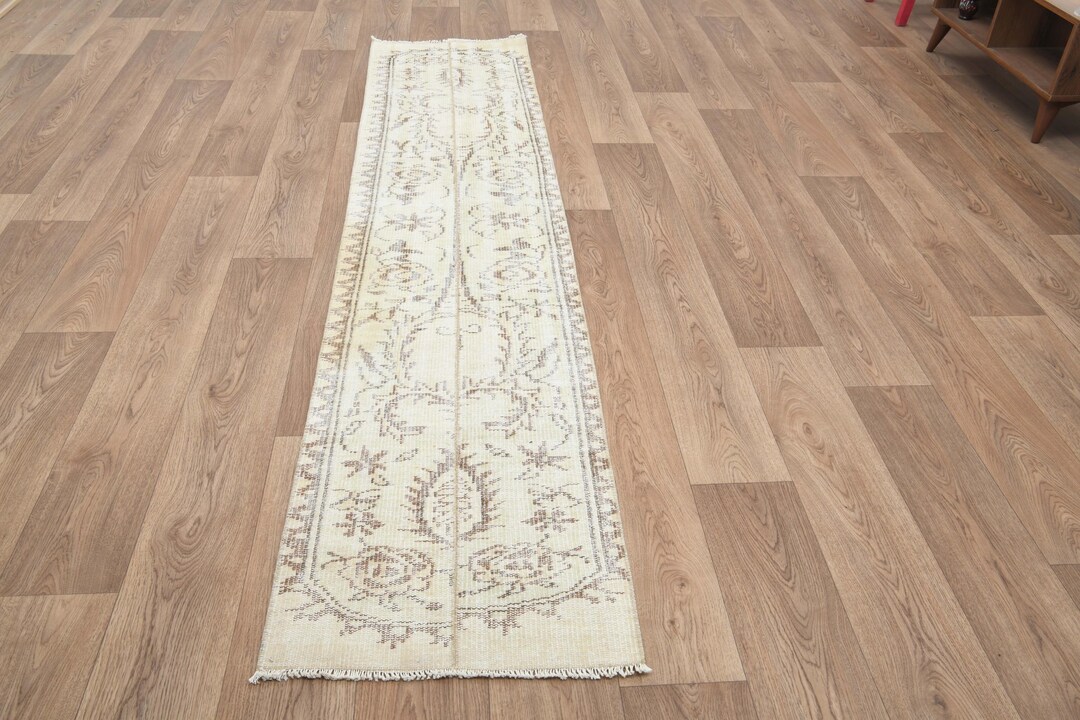 2x9 Runner Rug,2x9 Hallway Rug,2x9 Entry Rug,faded Rug,neutral Rug ...