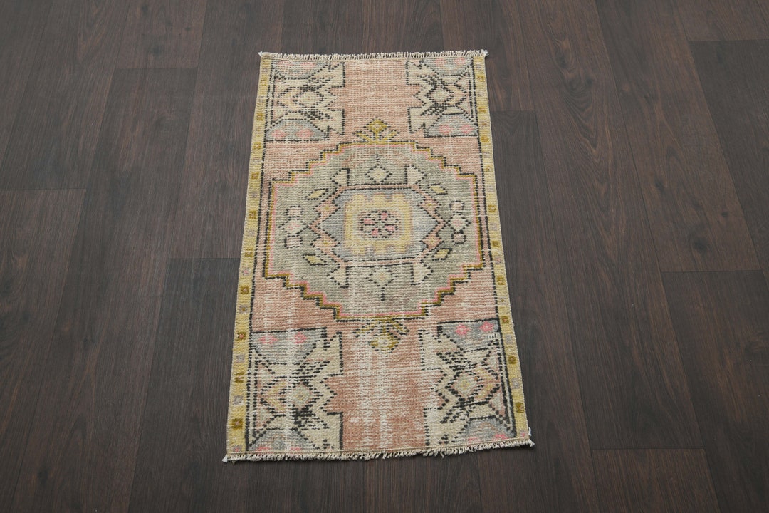 2x3 Rug,bathroom Rug,small Rug,2x3 Vintage Rug,handmade Small Rug,2x3 ...