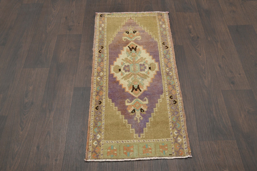 2x4,wool Rug,entry Rug,door Mat,bathroom Rugs,small Rug,2x4 Rug,vintage ...