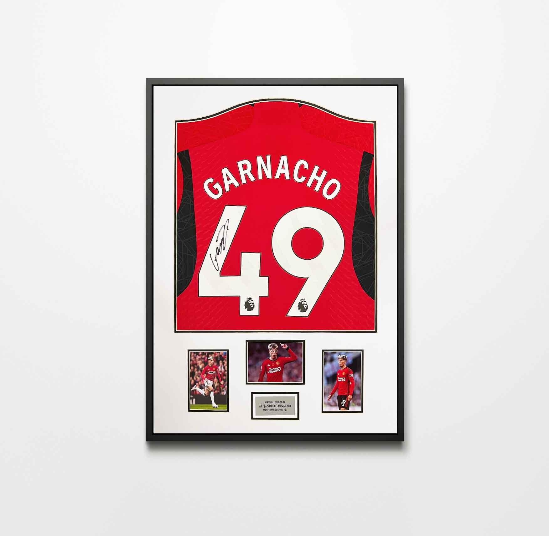 Authentically Signed Alejandro Garnacho Autograph Manchester - Etsy