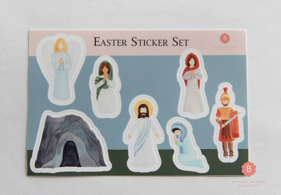 Easter Catholic Planner Stickers, Easter Stickers, Lent, Holy Week ...