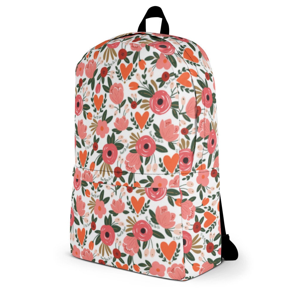 Catholic Backpack Sacred Heart of Jesus Catholic Bag - Etsy