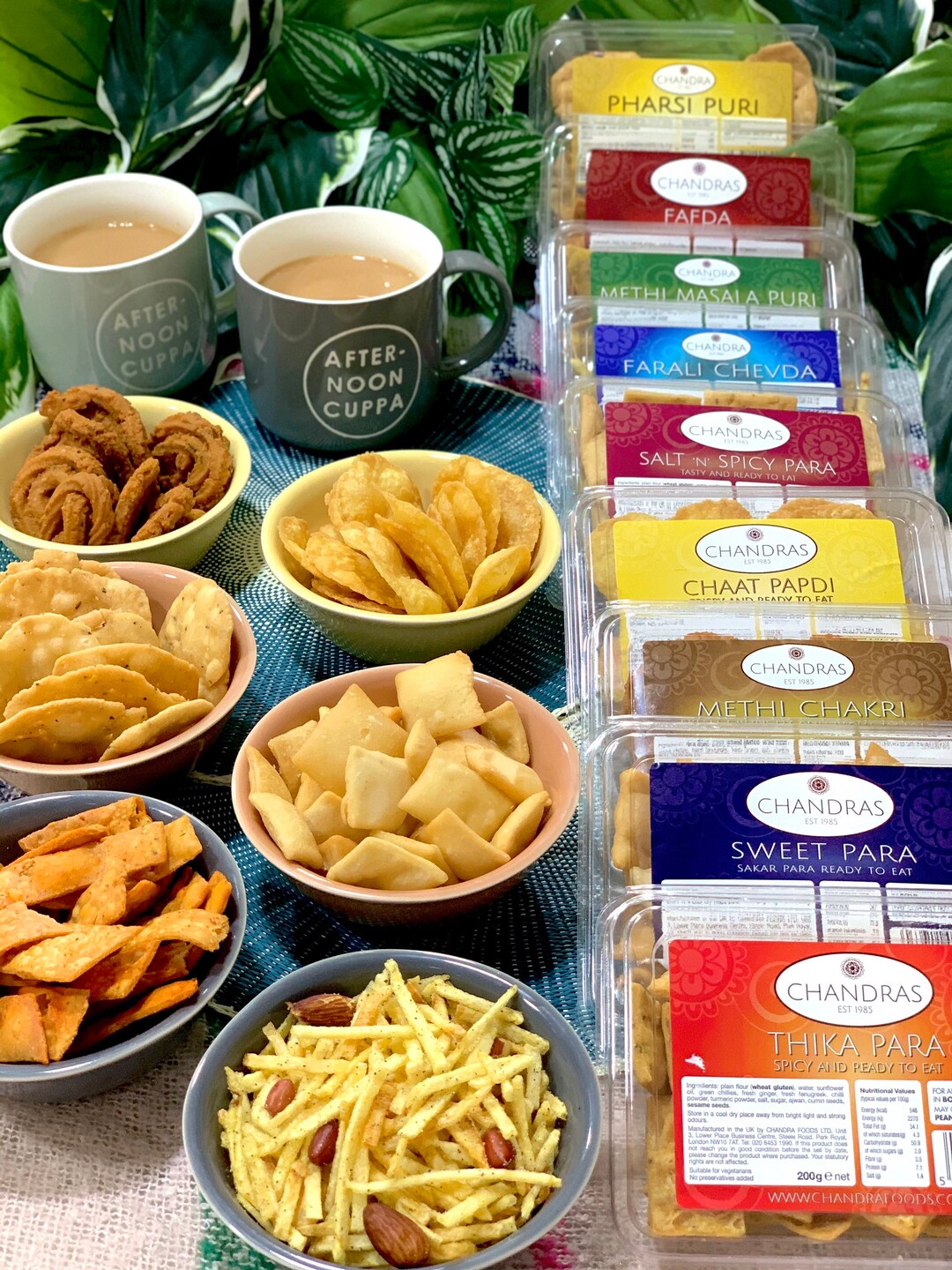 3 X Indian Savoury Snacks, Handmade, Tasty Diwali, Eid, Wedding Mendhi ...