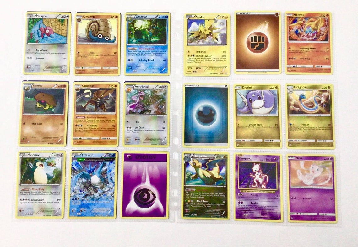 Original 151 Pokemon Set Cards Great Condition And Mostly Etsy