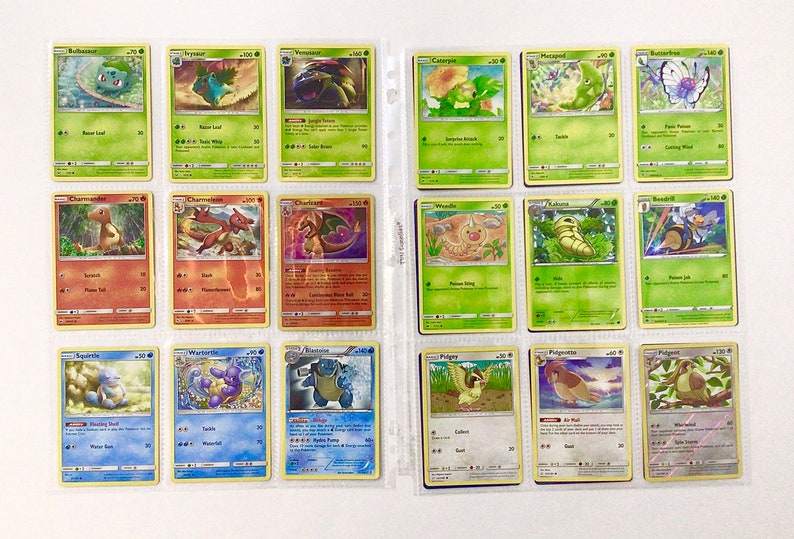 All POKEMON Cards Sets Gen 1 to 8: All Pokemon Incl. Aloalan | Etsy