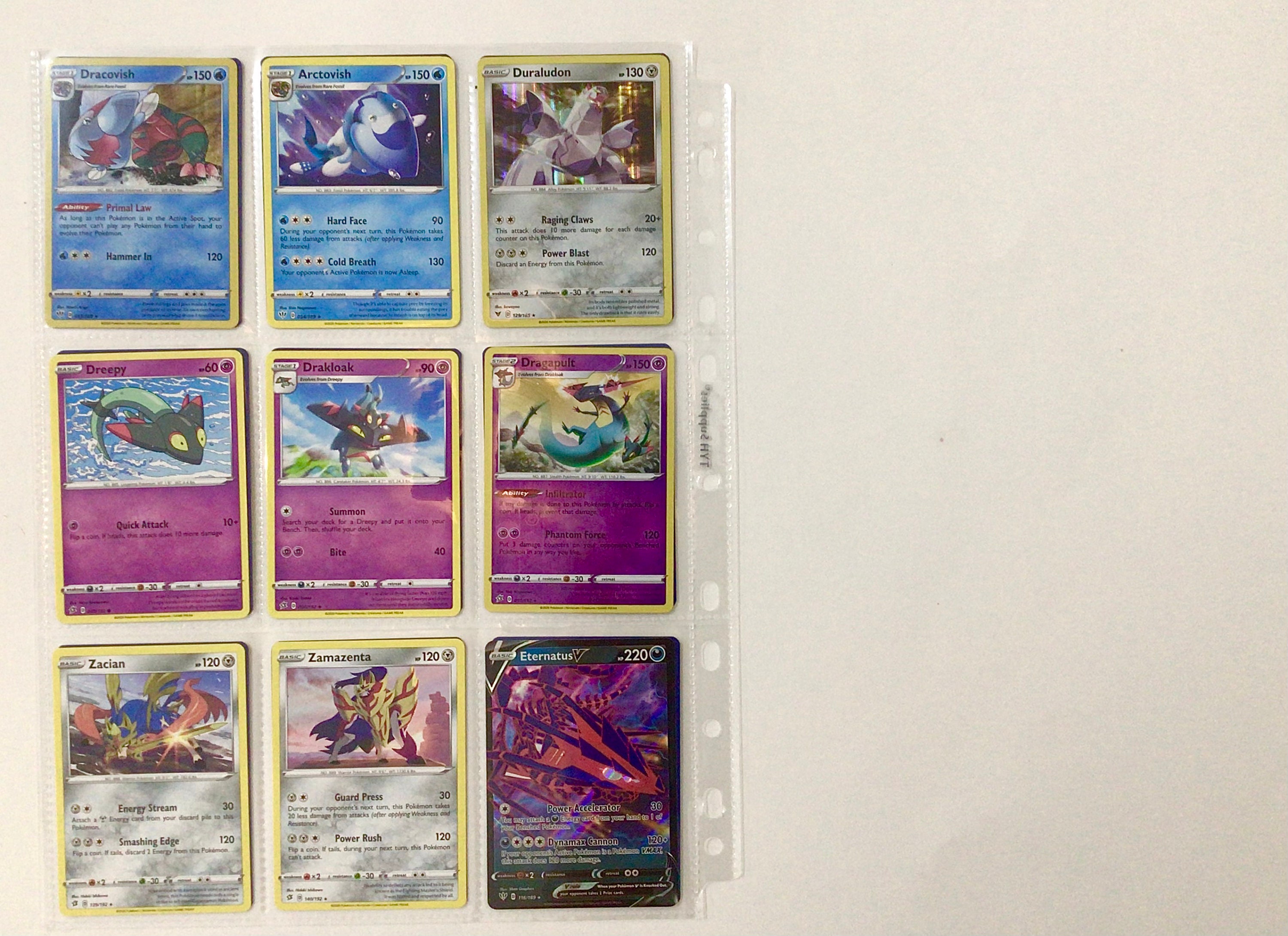 8th Gen, GALARIAN POKEMON 80 Card Set authentic: Grookey, Sobble ...