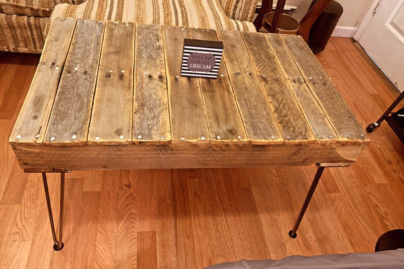 Rustic Coffee Table handmade - Etsy