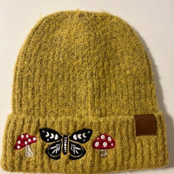 Mushroom Beanie - Etsy