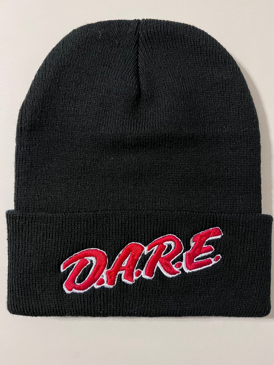 D.A.R.E. Drug Abuse Resistance Education Beanie - Etsy