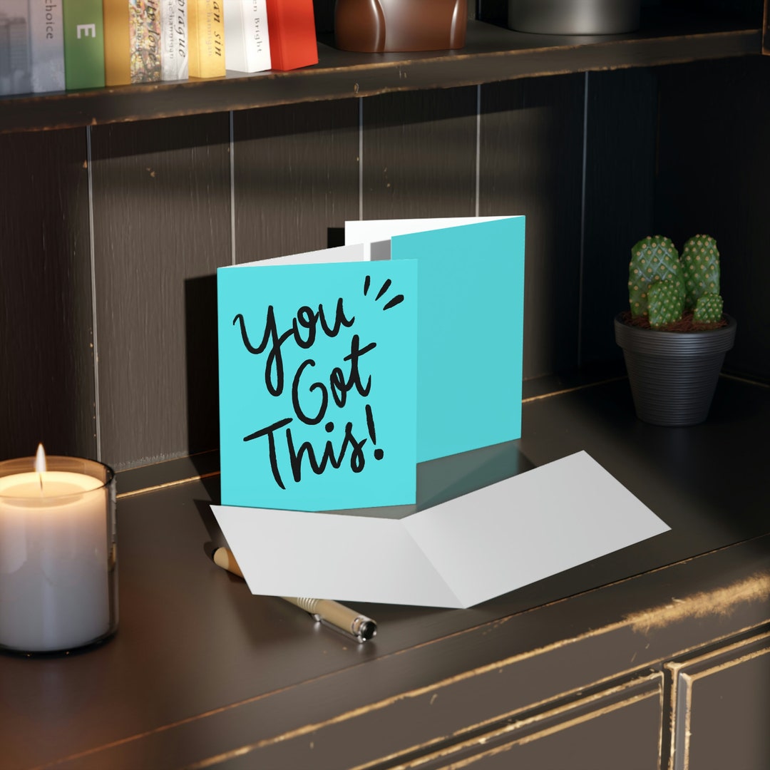Greeting Cards: You Got This! - Etsy