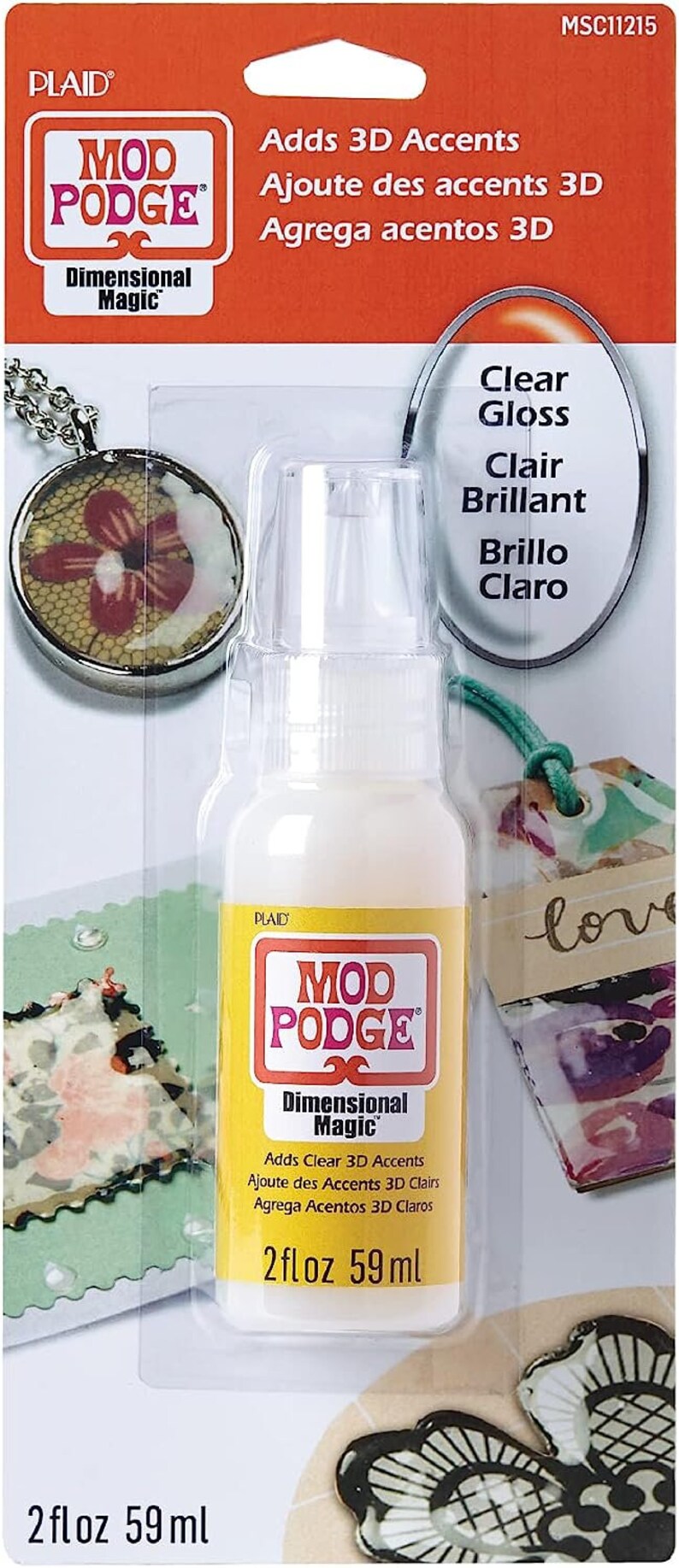 Mod Podge Dimensional Magic (2-ounce), MCS11215 Clear - Etsy